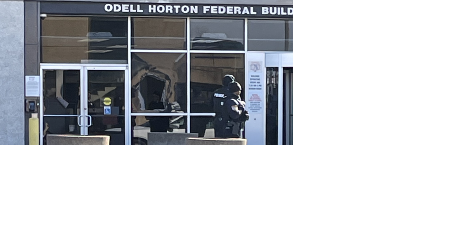 Windows busted out of Federal Building during 'disturbance' in Downtown ...