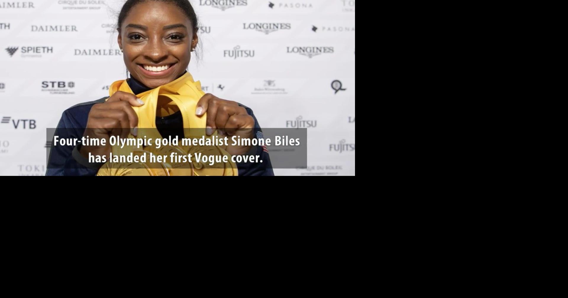 Simone Biles lands Vogue cover, discusses Black Lives Matter protests ...