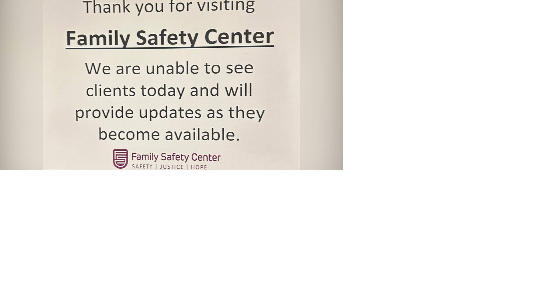 Family Safety Center closed, officials confirm | News | fox13memphis.com