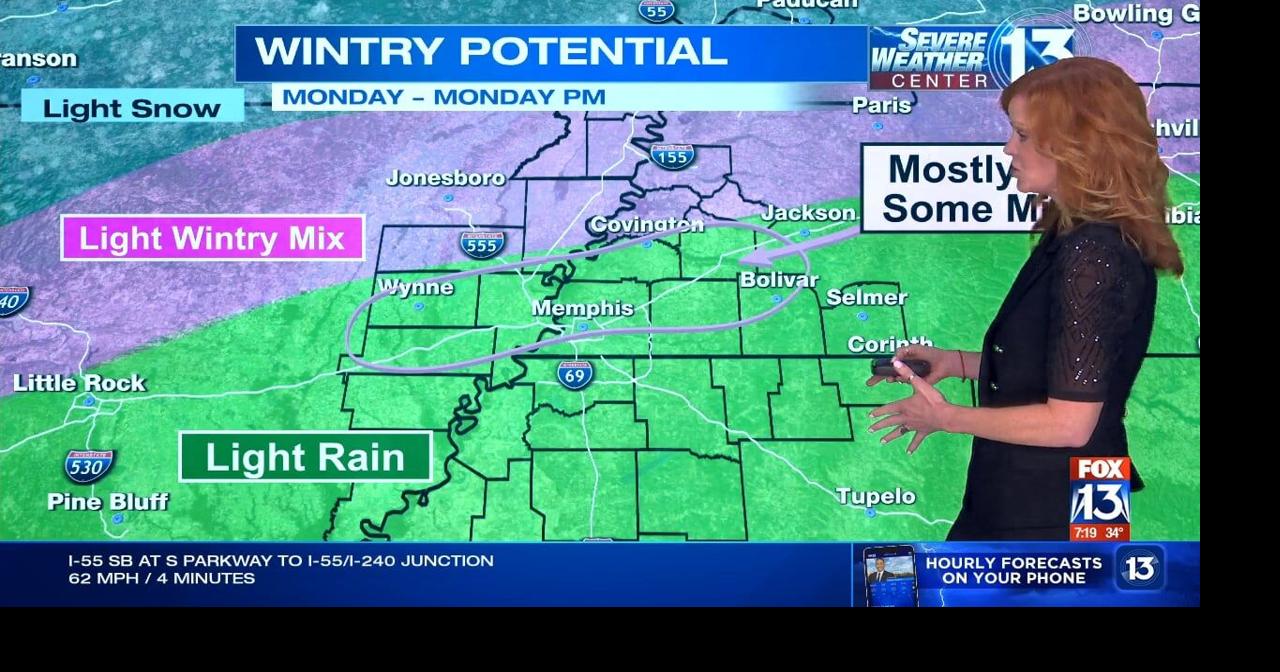 WATCH: Cold days ahead with rain and wintry mix chances on Monday ...