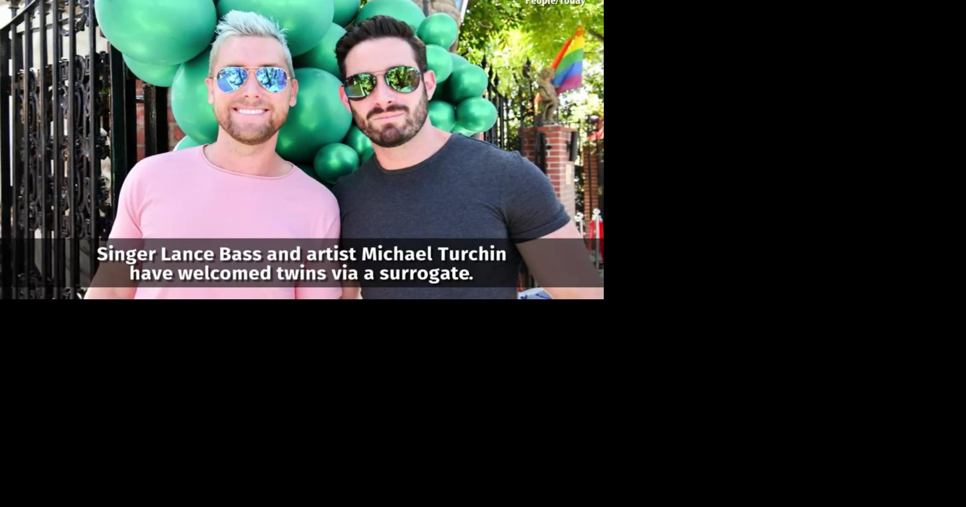 ‘N Sync singer Lance Bass, husband Michael Turchin welcome twins ...