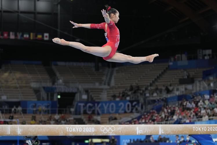 Photos: Simone Biles wins bronze in Olympic balance beam final ...