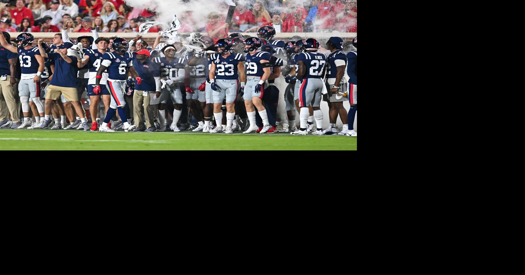 Ole Miss football athletics fined $100K for fans storming the field ...