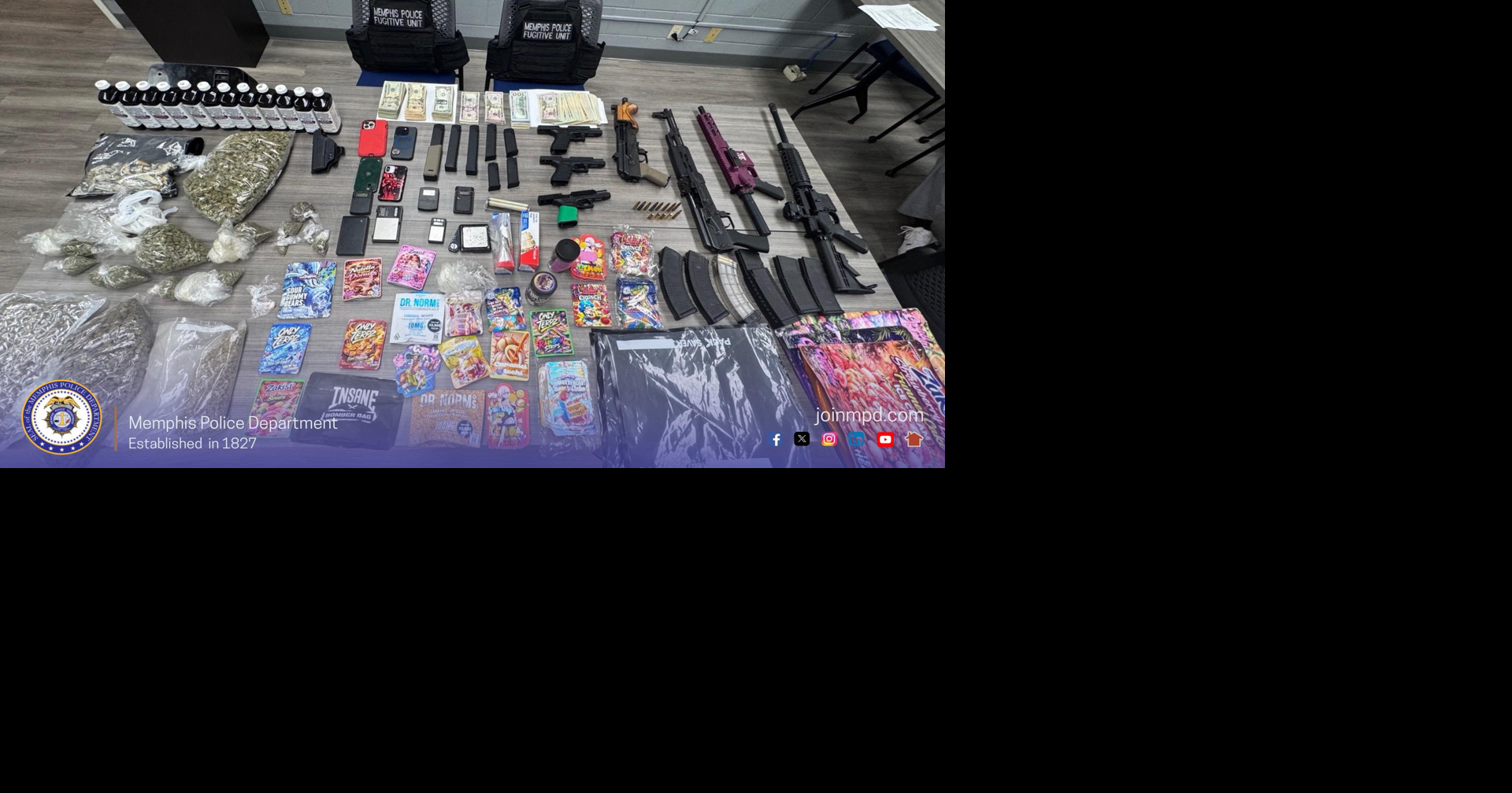 3 charged after weapons, drugs found in Memphis apartment, police say ...