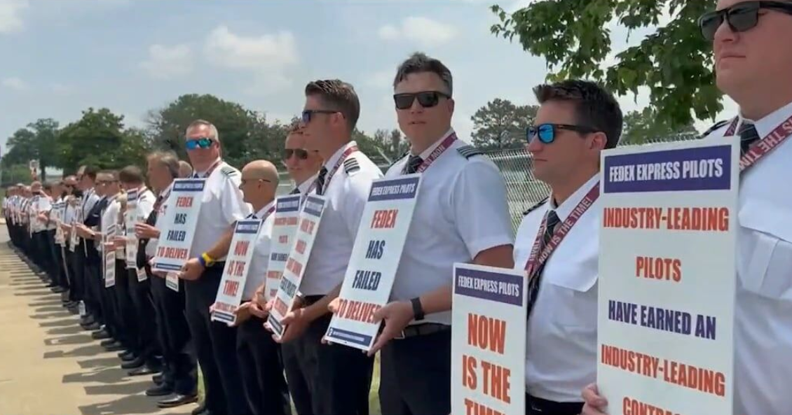 FedEx pilots ‘ready to strike’ if demands for higher pay are not met ...