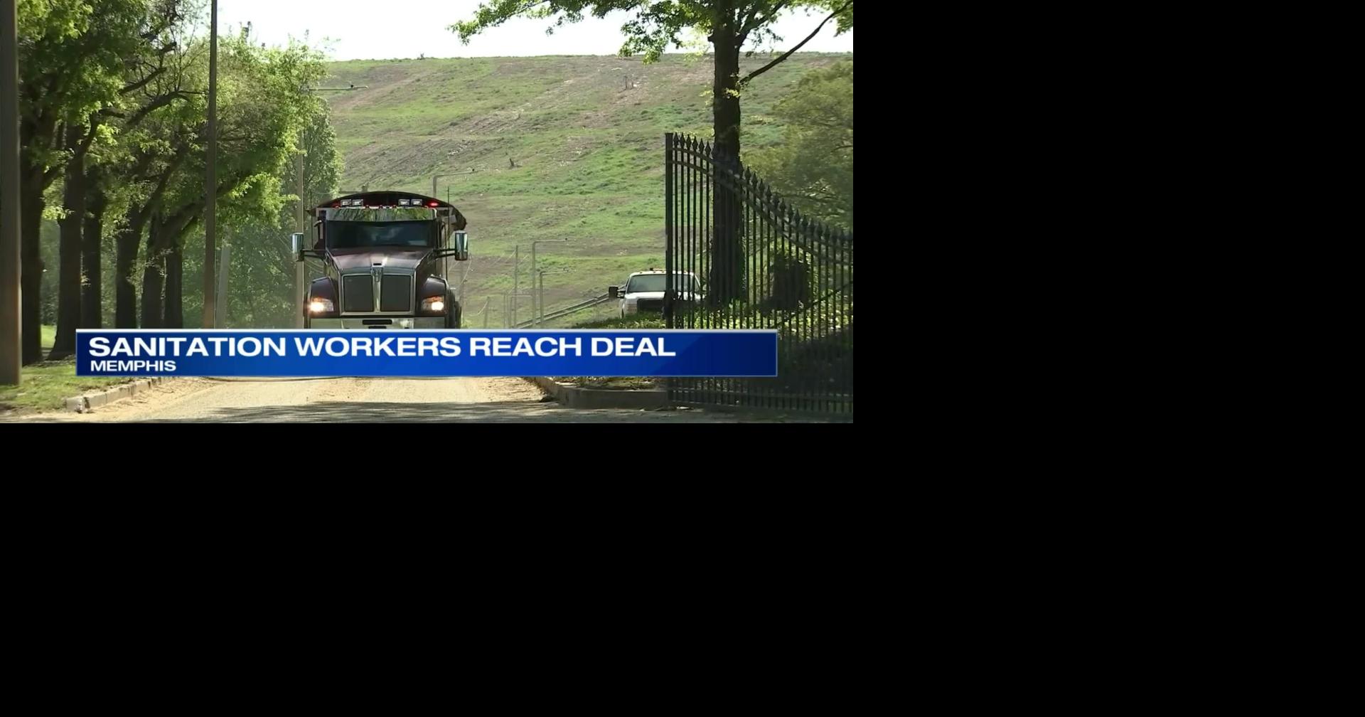 Memphis Sanitation Workers reach 5-Year contract deal with pay raises ...