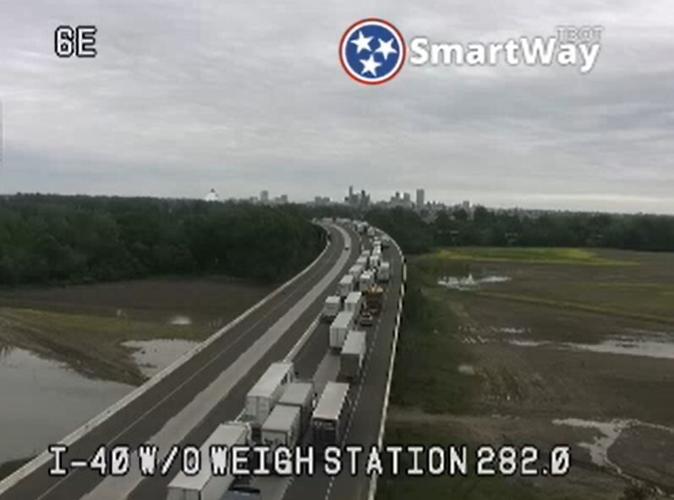 PHOTOS: I-40 Bridge closed after crack discovered | | fox13memphis.com