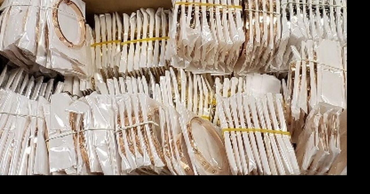 Federal agents seize more than $8M in fake designer bracelets in ...