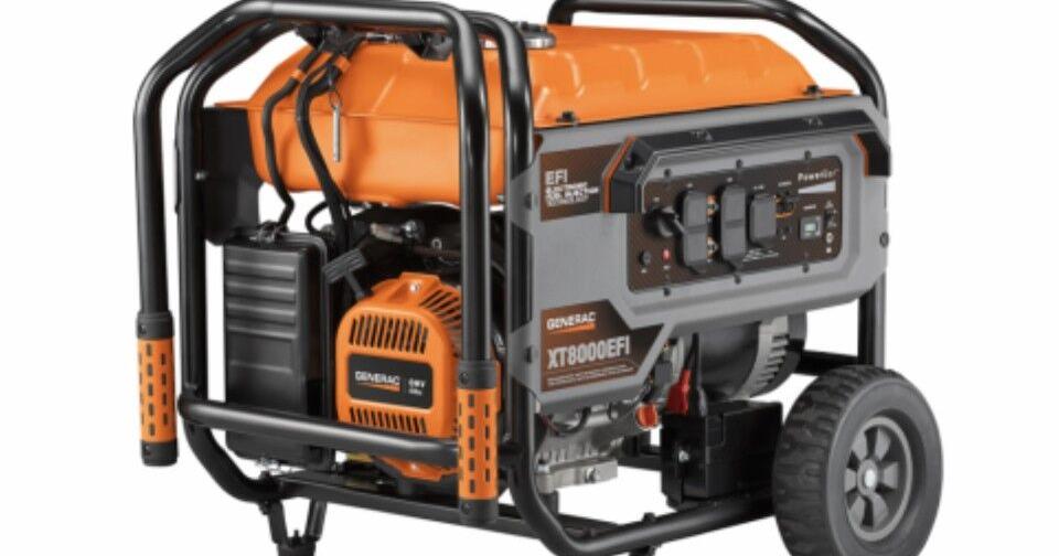 Generac reissues portable generator recall after finger amputation ...