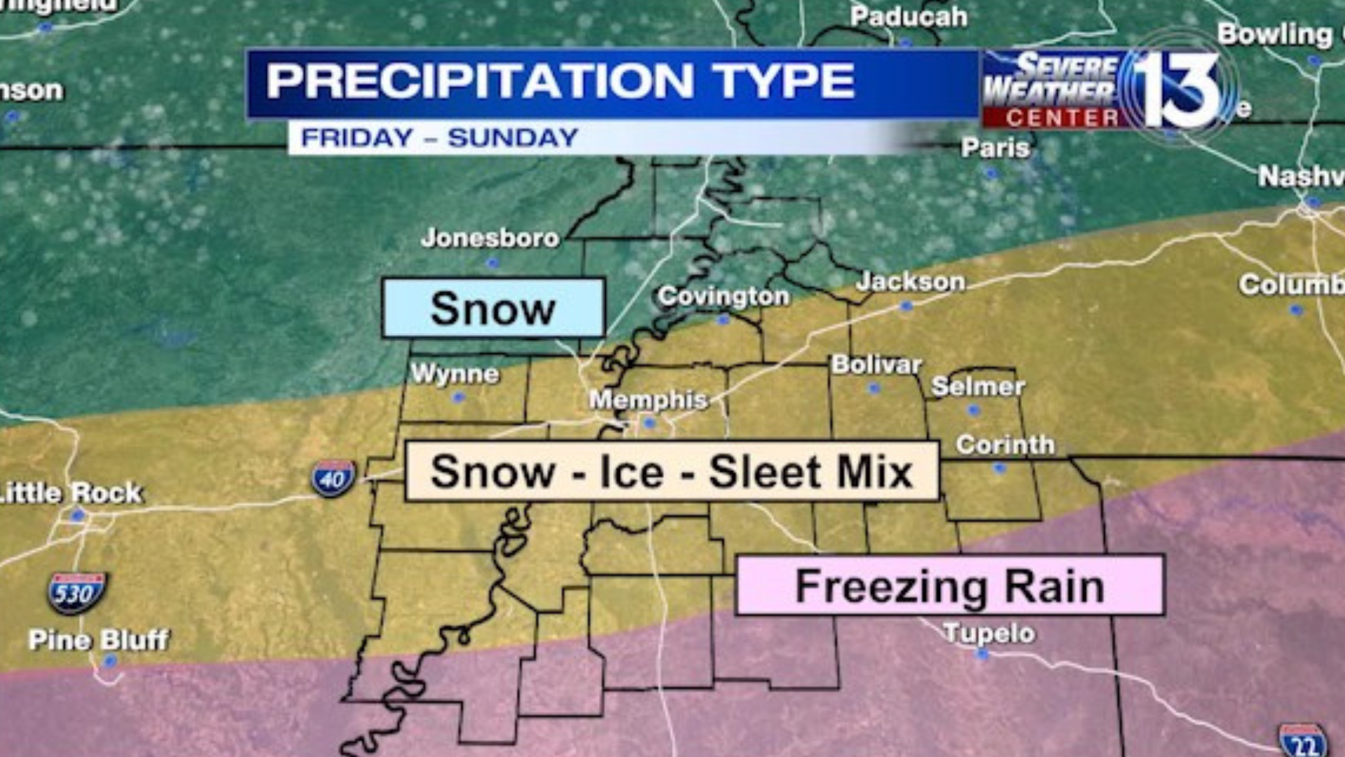 Snow, sleet, ice, or all of the above? What you can expect from this ...