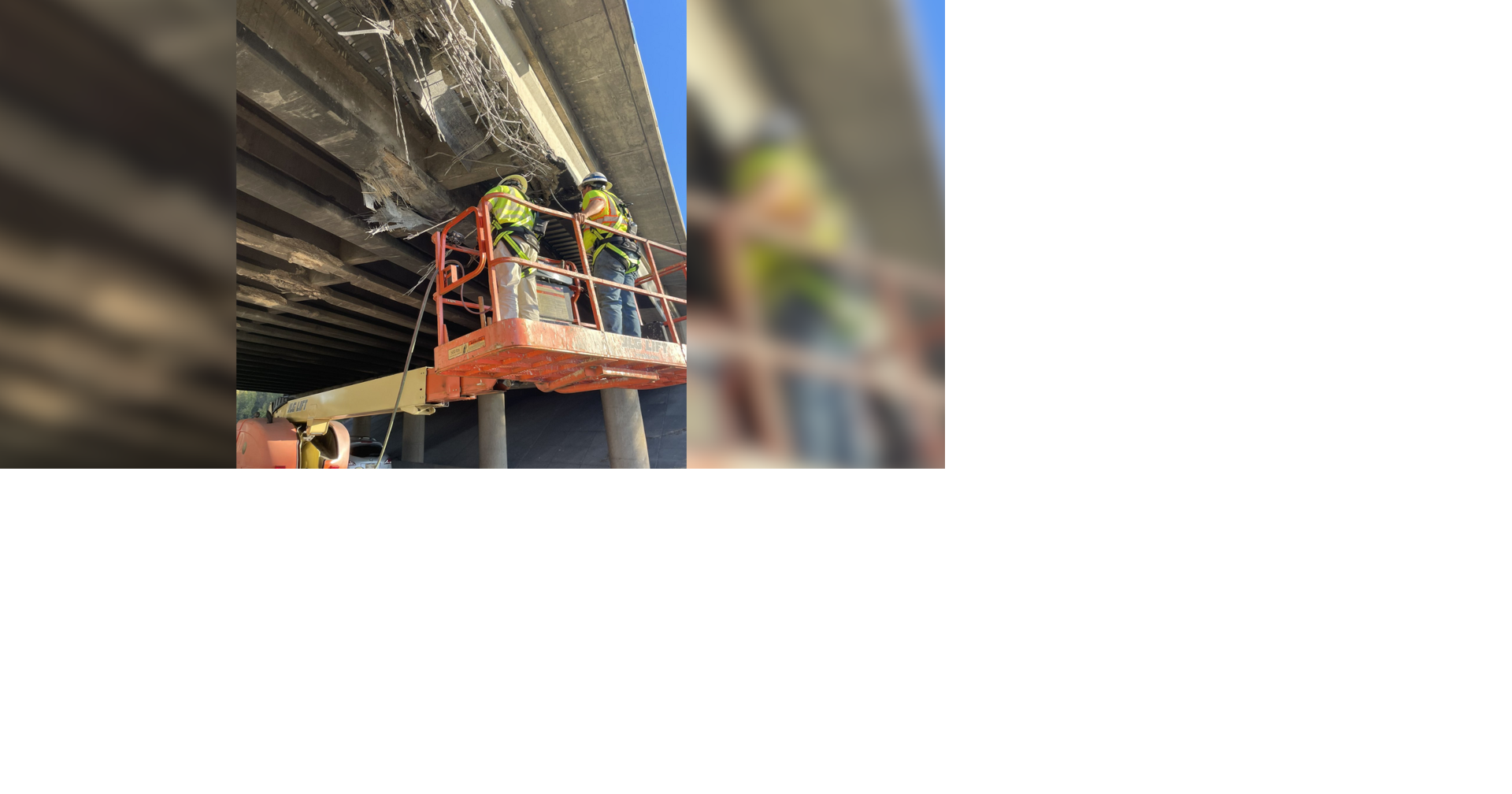 Car runs into Third Street bridge, TDOT says | News | fox13memphis.com