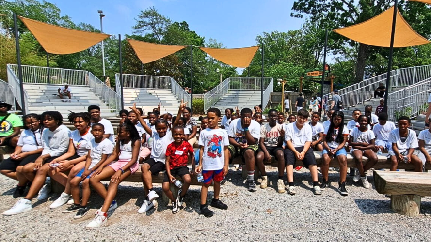 PHOTOS: MPD officers guide kids through summer camps | | fox13memphis.com