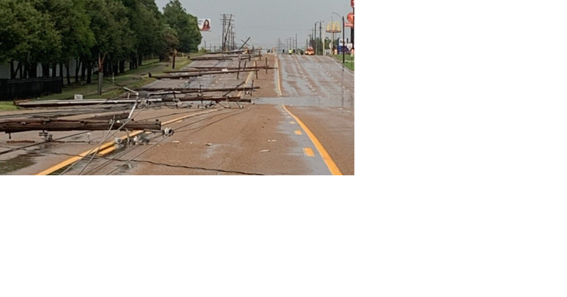 Intense storms downed power lines, left thousands in the dark across ...