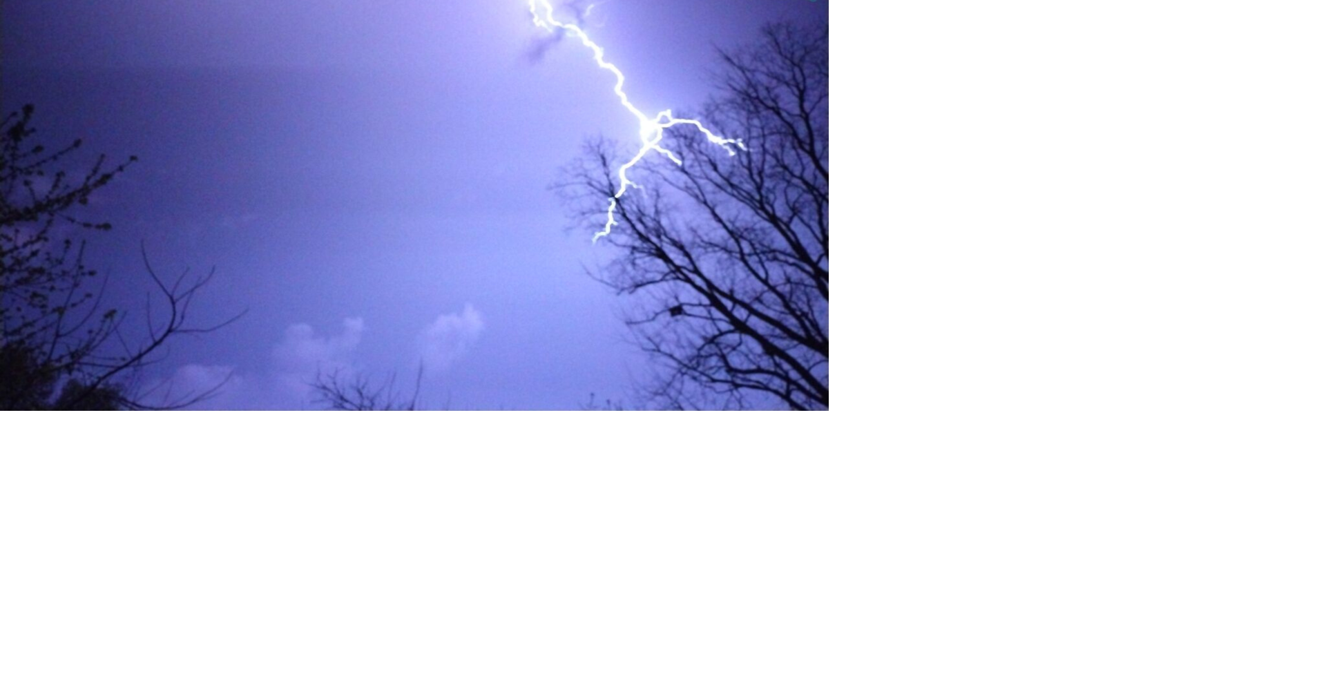 PHOTOS: Flashes of lightning, funnel clouds and heavy rain move through ...