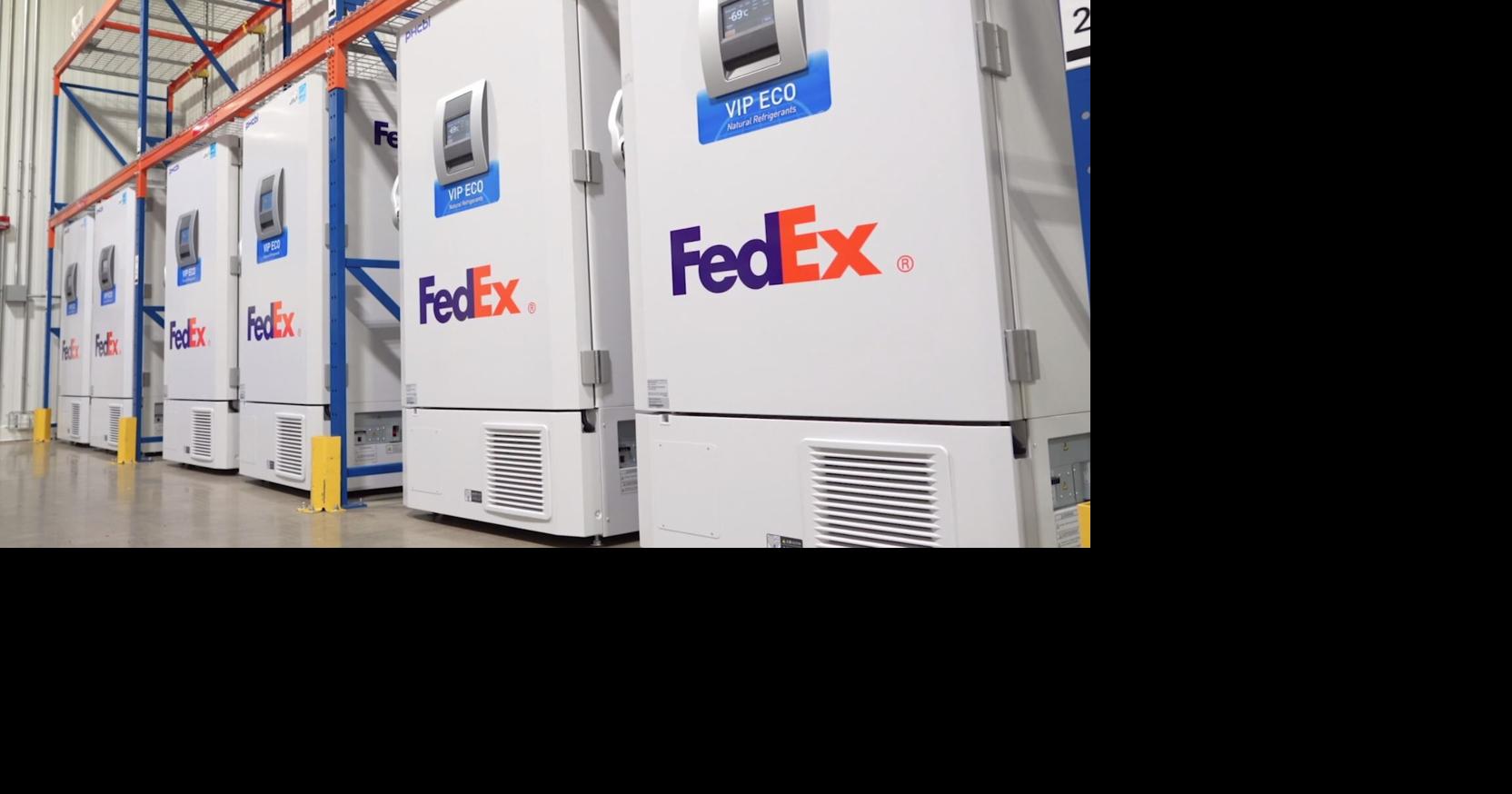 FedEx rerouting COVID-19 vaccine shipments amid weather disruptions at ...