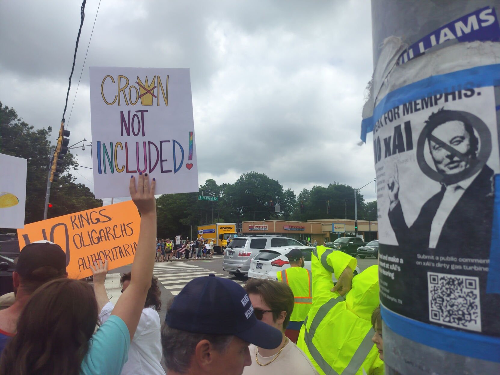 PHOTOS: Protests erupt across country, including Memphis, for 'No Kings ...