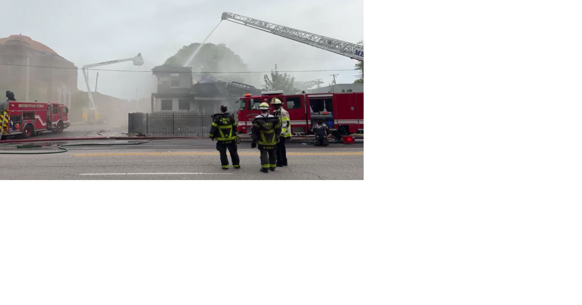 Midtown business catches fires, Poplar Avenue shut down | News ...