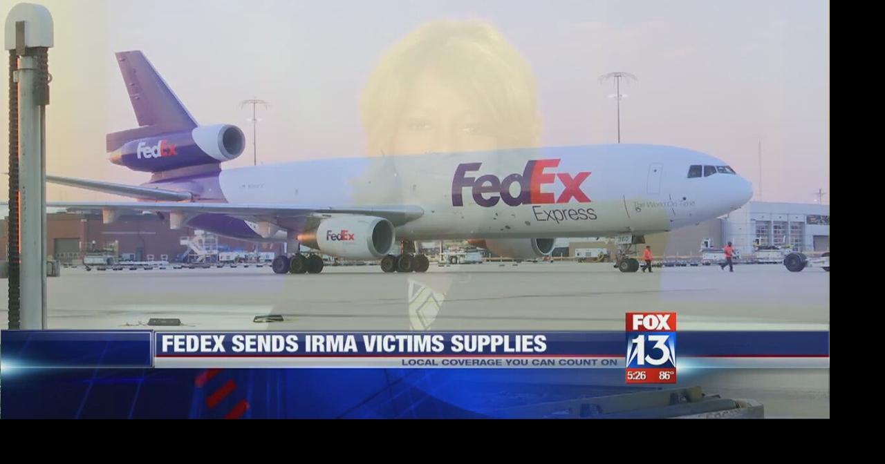 FedEx delivering $11 million worth of supplies for Hurricane relief ...