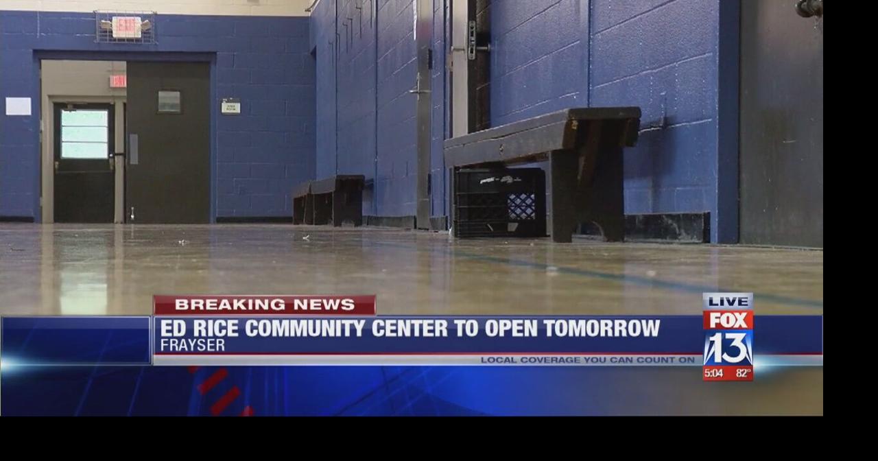 Ed Rice Community Center will reopen tomorrow | News | fox13memphis.com