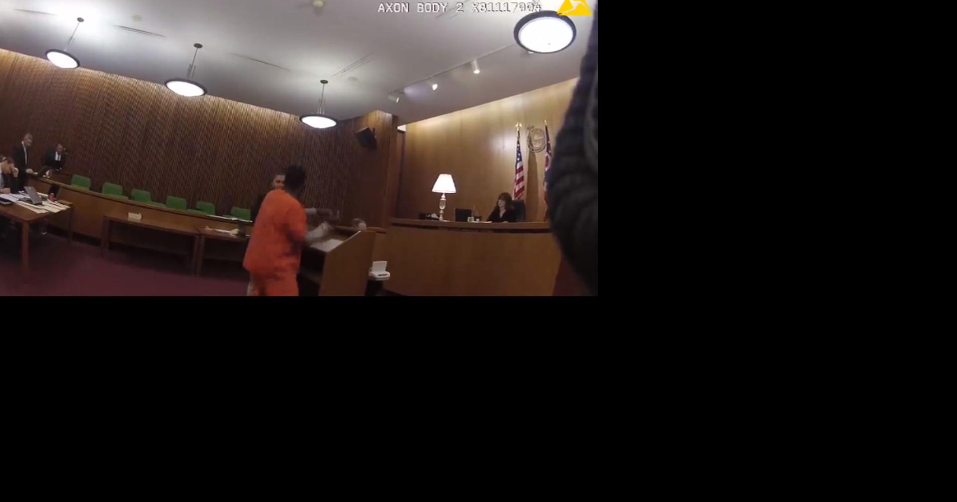 Video shows man punch his attorney after sentenced to prison for ...