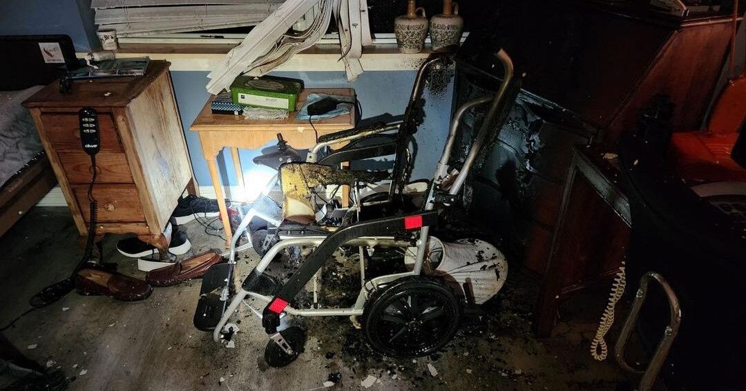 Wheelchair battery blamed for fire that sent 2 elderly victims to ...