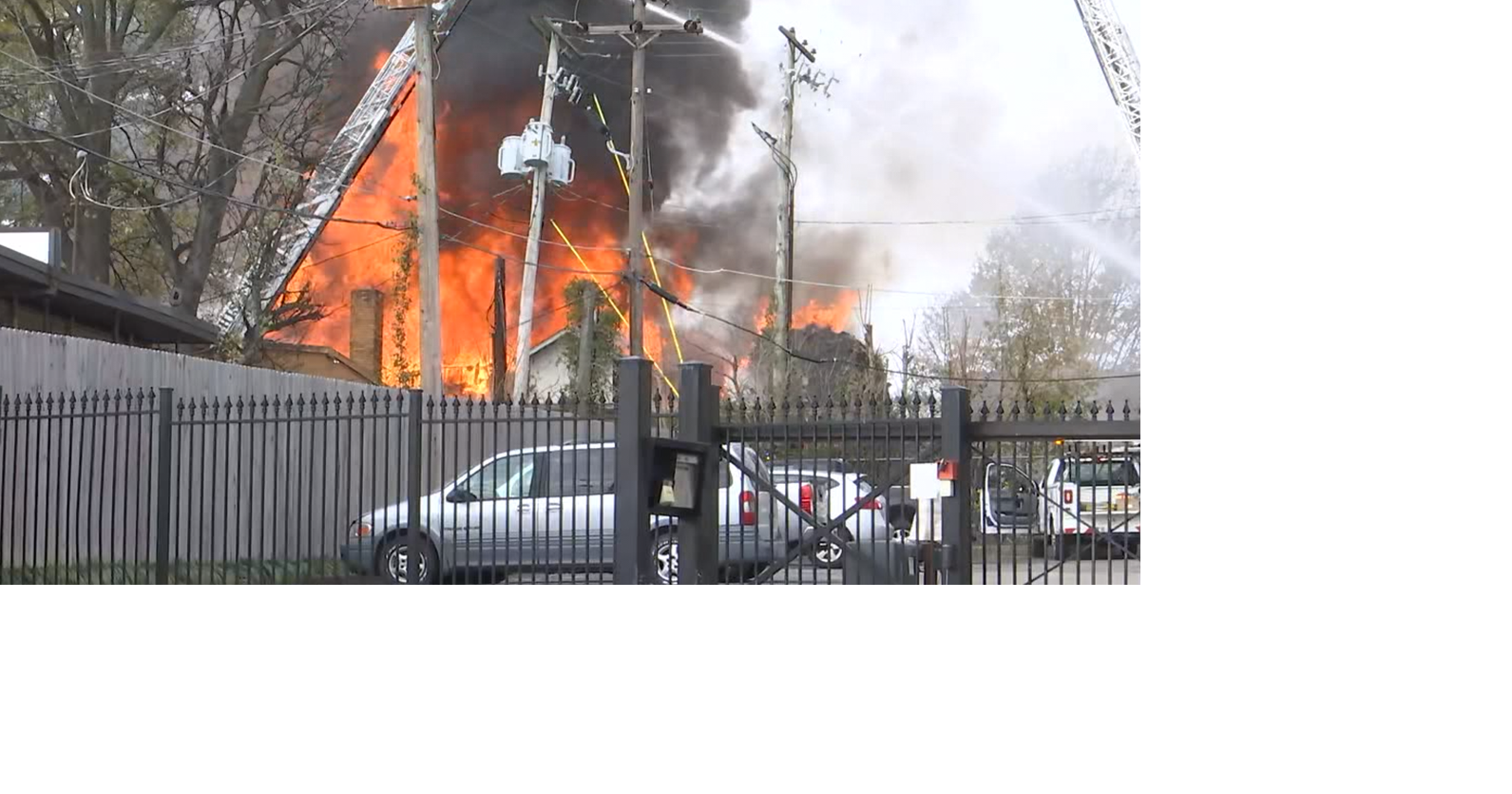 Firefighters injured fighting vacant school blaze released from ...