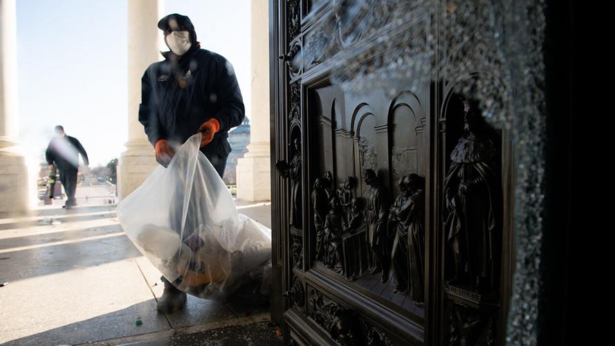 Photos: Damage seen in aftermath of US Capitol riot | | fox13memphis.com