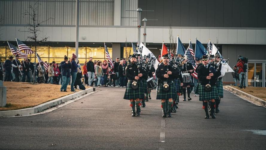 PHOTOS: Shelby County Sheriff's Office Color Guard performs at AutoZone ...