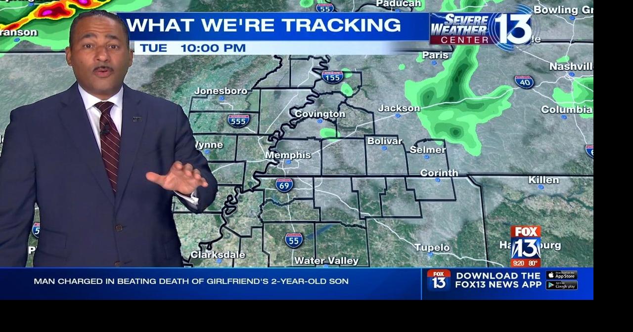 WATCH: Strong storms possible Wednesday as the Mid-South in midst of ...