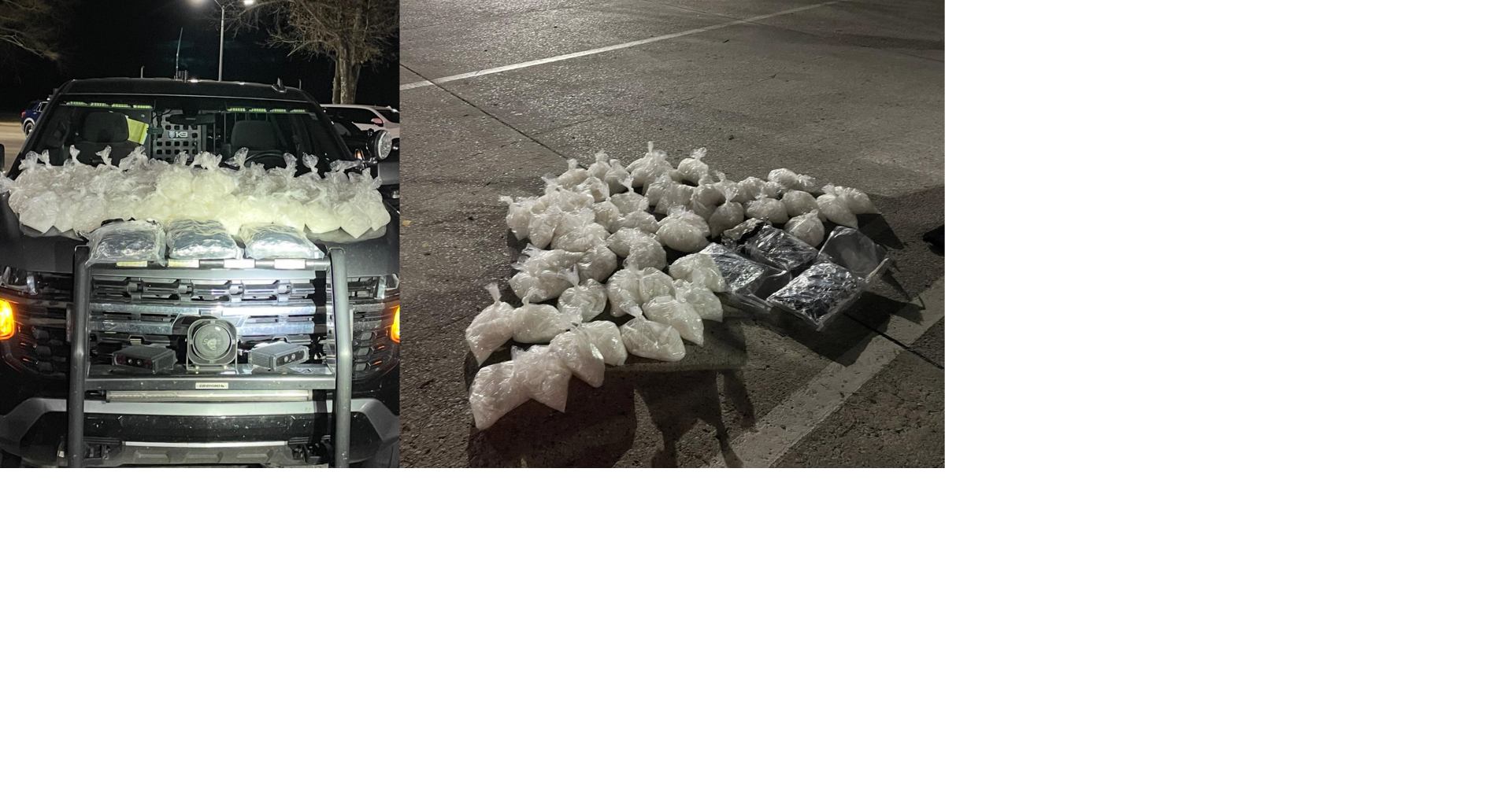 115 pounds of meth seized in I-40 traffic stop, drug task force says ...