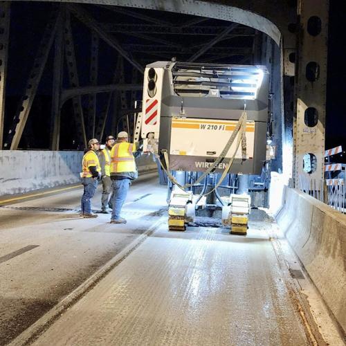 PHOTOS: Construction work on I-55 Bridge | | fox13memphis.com