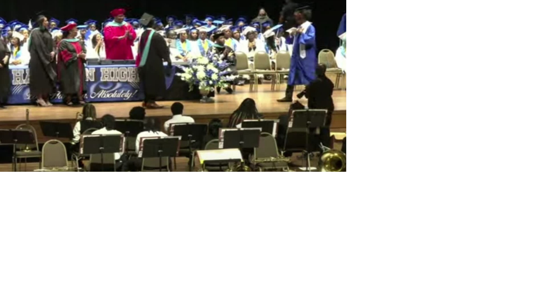 Fight breaks out during Memphis high school graduation | News ...