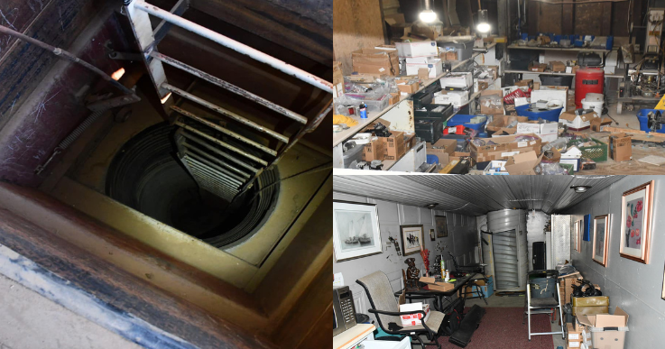 Mother, son arrested after underground bunker filled with illegal drugs ...