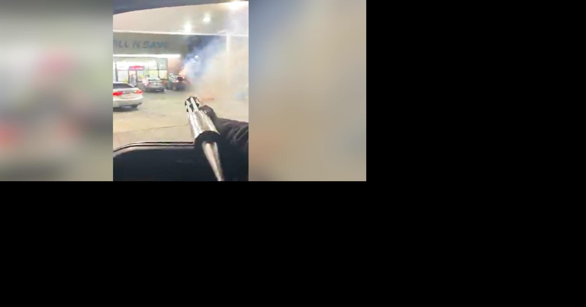 Video captures man shooting fireworks at Memphis gas station | News ...