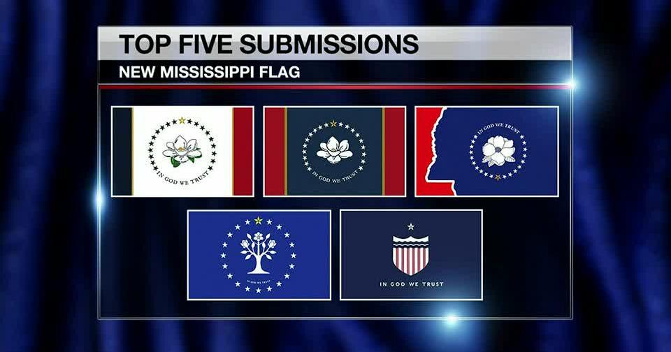 Mississippi state flag designs narrowed to five finalists | Archives ...