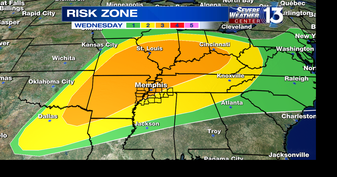 WATCH: Strong, severe storms blowing into the Mid-South tomorrow night ...