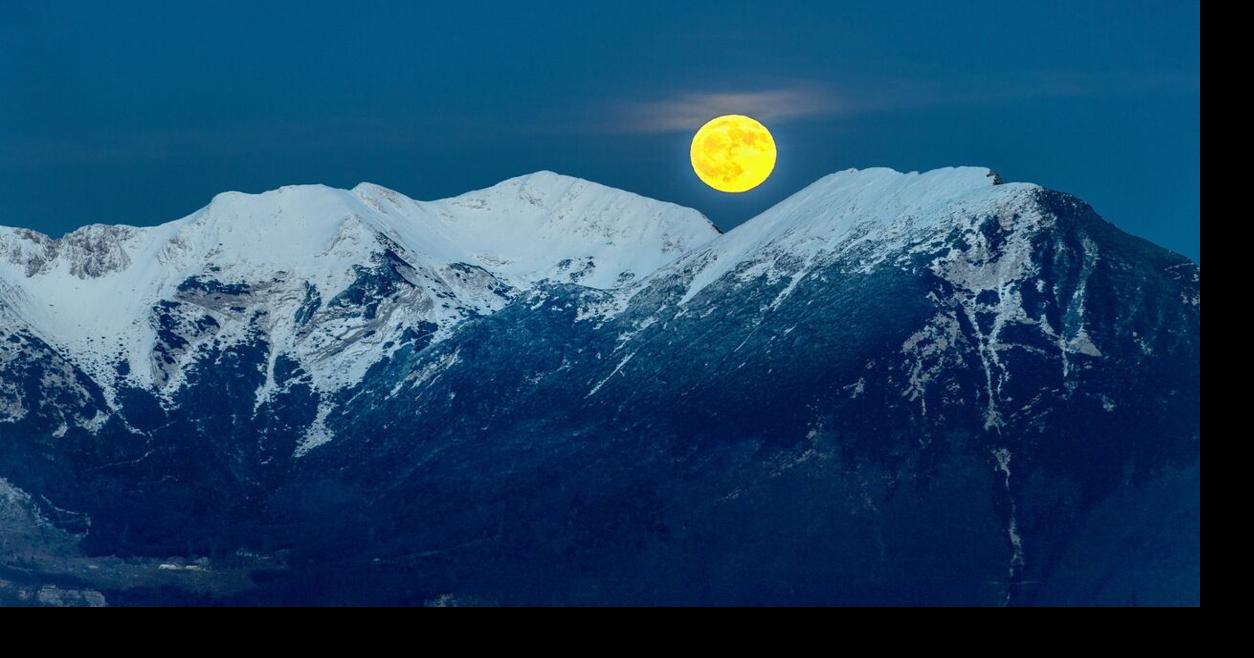 Full cold moon: Final full moon of 2022 rises Wednesday night ...