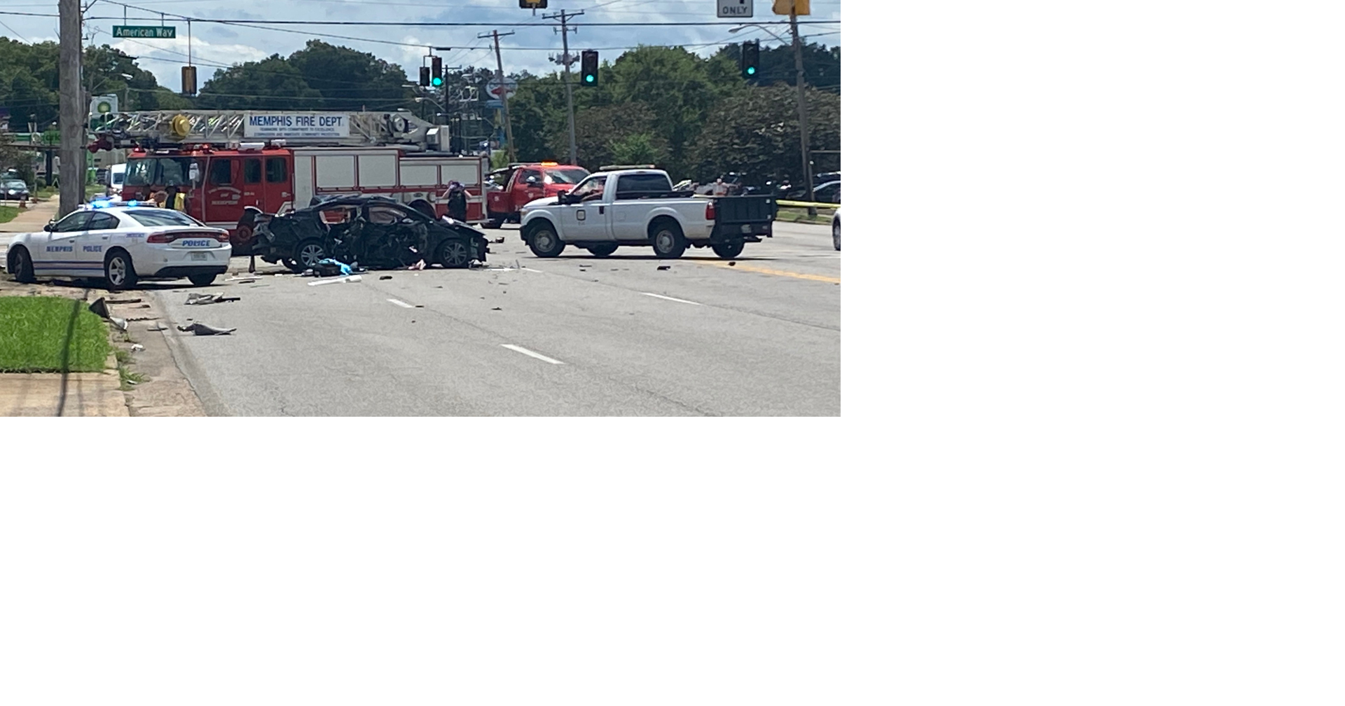 American Way and Perkins Police Scene | | fox13memphis.com