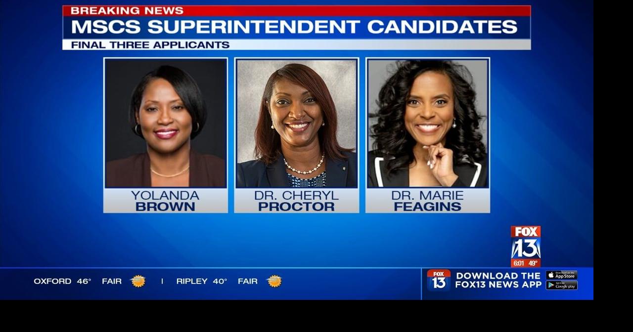 MSCS Superintendent interviews to be held for top finalists | Education ...