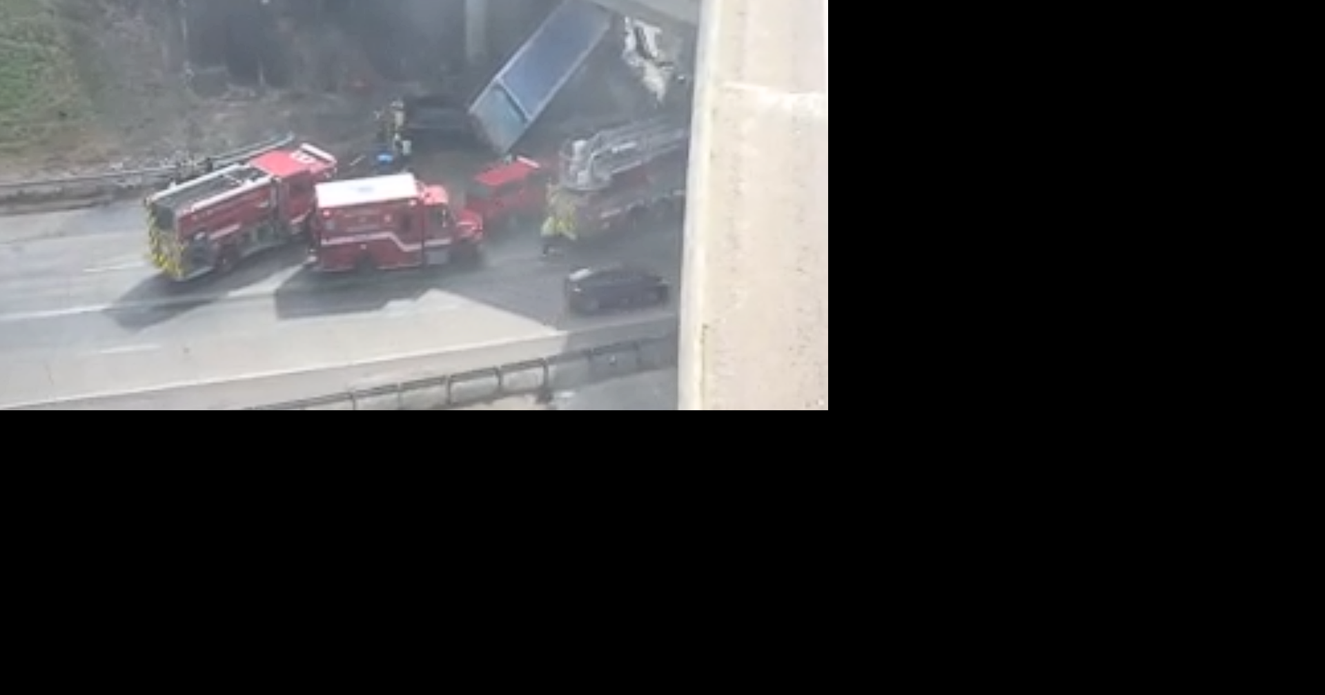 Car pinned underneath semi-truck after crash on I-40 | News ...