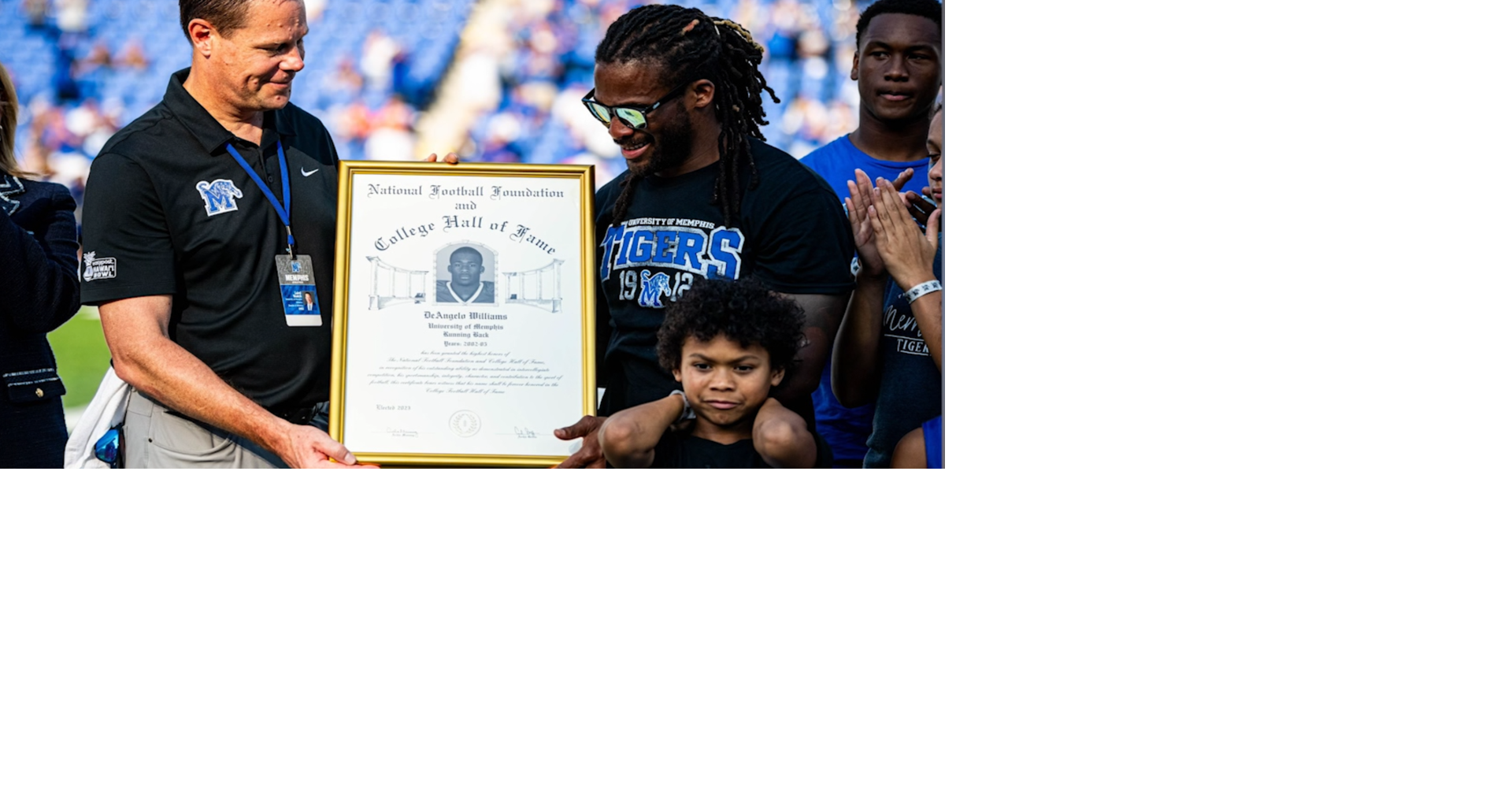 DeAngelo Williams joins College Football Hall of Fame | News ...