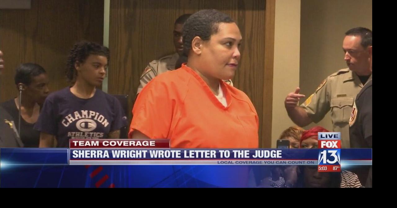 WATCH: Sherra Wright wrote letter to judge | News | fox13memphis.com