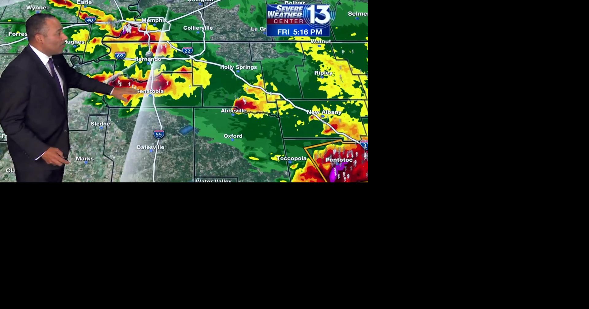 WATCH: Possible showers and thunderstorms before midnight | Weather ...