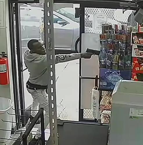 Man pulls gun out inside store after being asked to show ID, police say ...