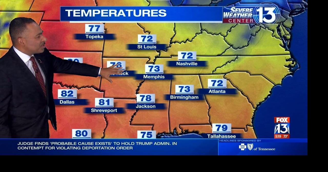 WATCH: Warm and windy Thursday, storm chances remain for weekend ...