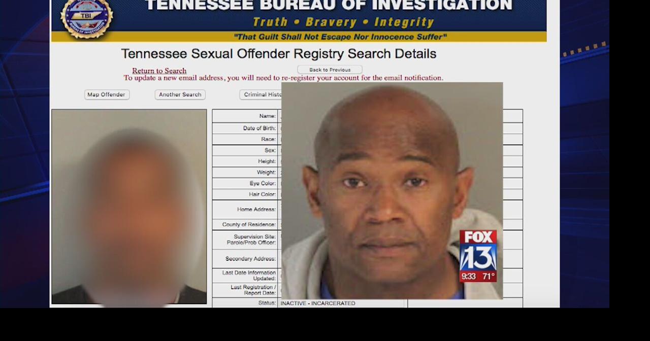 Fox13 Investigates Mugshot Mix Up On Tns Sex Offender Registry News