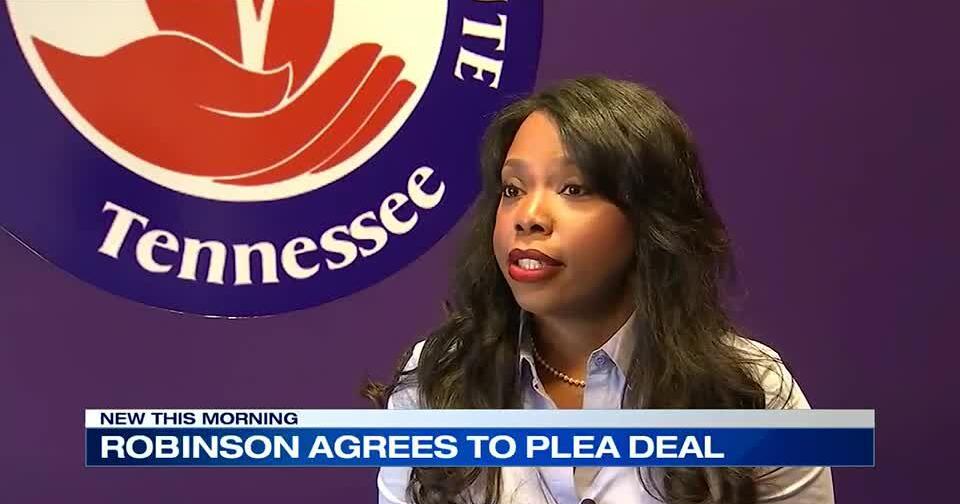 WATCH: Sen. Katrina Robinson takes plea agreement, records show | News ...