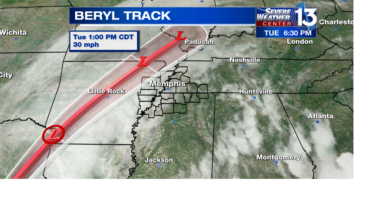 7-8-24 Beryl Tracker | | fox13memphis.com