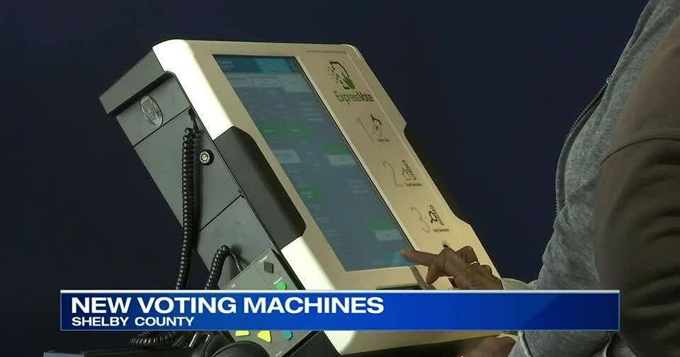 WATCH: New voting machines as locals head to voting polls | News ...