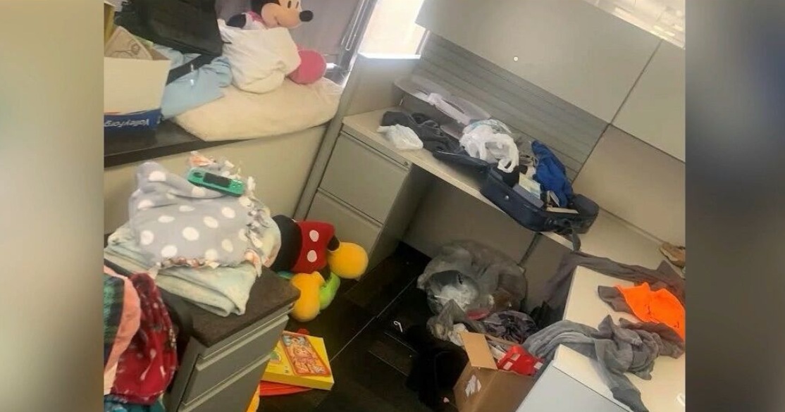 Video shows foster kids living in 'terrible' conditions inside offices ...
